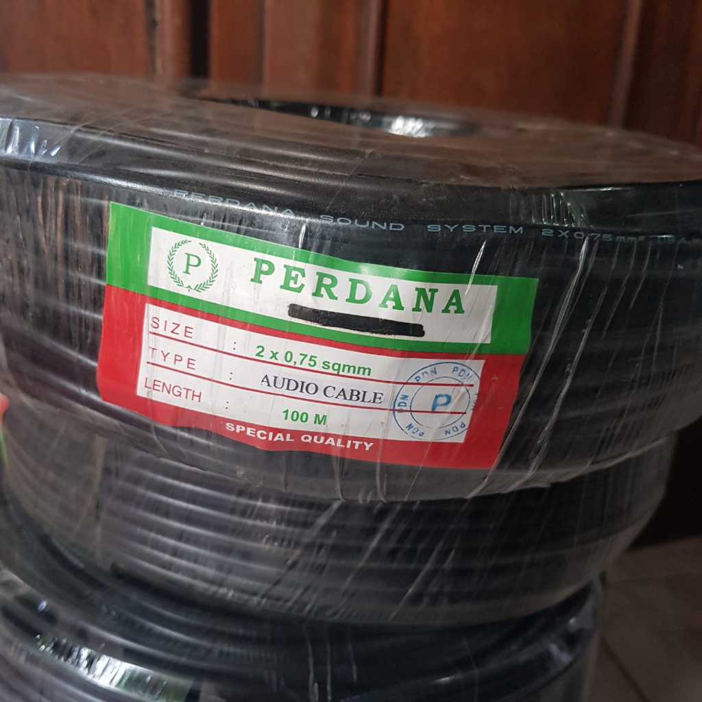 Jual Kabel NYYHY 2X0.75 100mtr Serabut Kabel Audio 2X07.5mm 100m Perdana Kabel NYYHY 2X0.75 ...