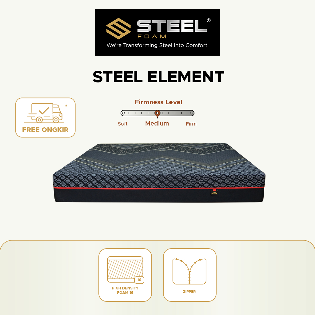 Jual Steel Foam - Kasur Busa Type Element | Shopee Indonesia