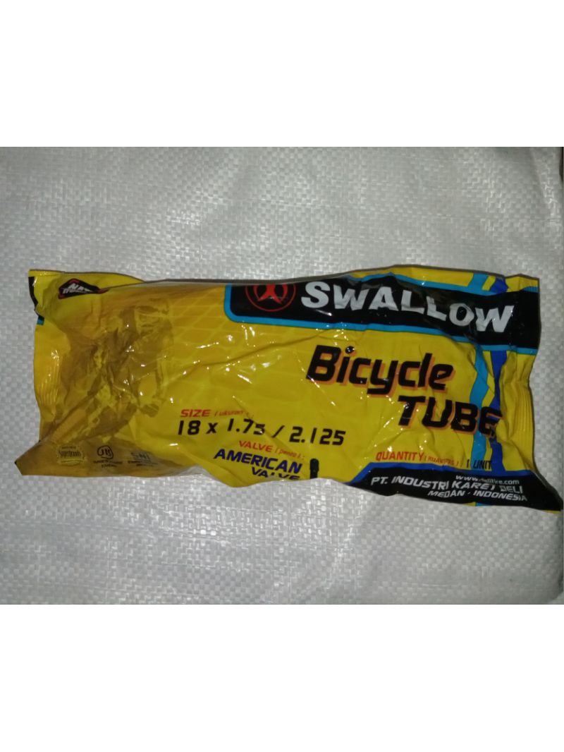 Jual Ban dalam sepeda ukuran 18 x 1.75/2.125 cop motor (american valve) | Shopee Indonesia
