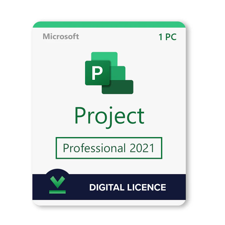 Jual Microsoft Project Professional 2021 Digital License PC 1 Lifetime ...