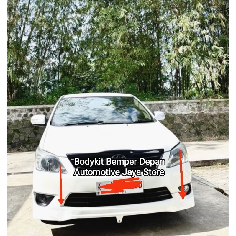 Jual Bodykit Spoiler Body Kit Depan Innova Luxury V 2012-2013 Original ...