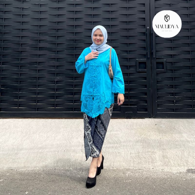 Jual Kebaya Kartini Bordir Encim (Atasan Saja) | Shopee Indonesia