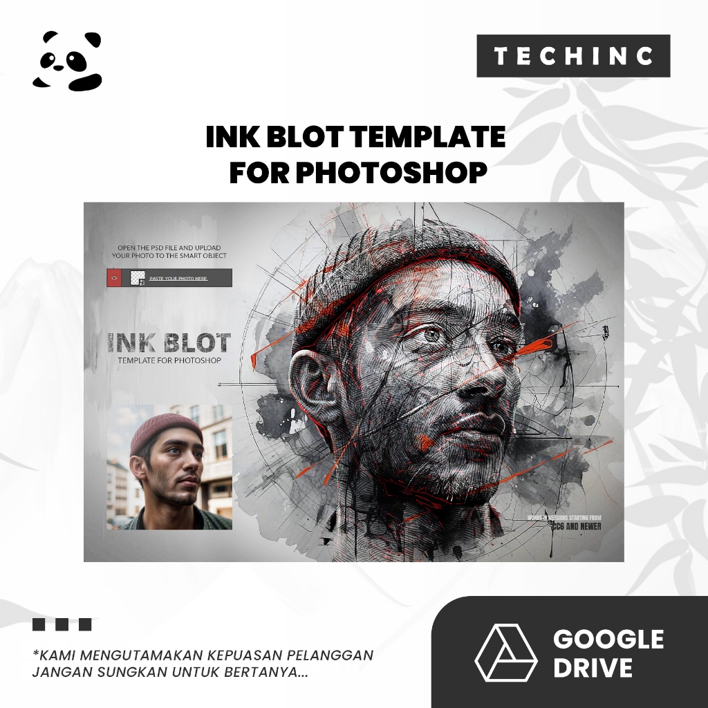 Jual INK BLOT TEMPLATE FOR PHOTOSHOP | PHOTOSHOP | Shopee Indonesia
