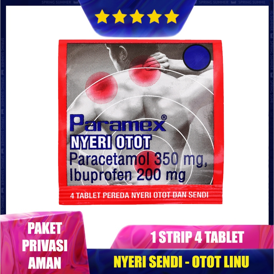 Jual Paramex Nyeri Otot Obat Pegal Nyeri Linu Di Sendi dan Otot ...