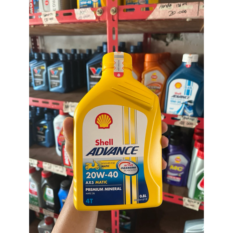 Jual SHELL ADVANCE AX5 20W-40 0,8 MATIC | Shopee Indonesia