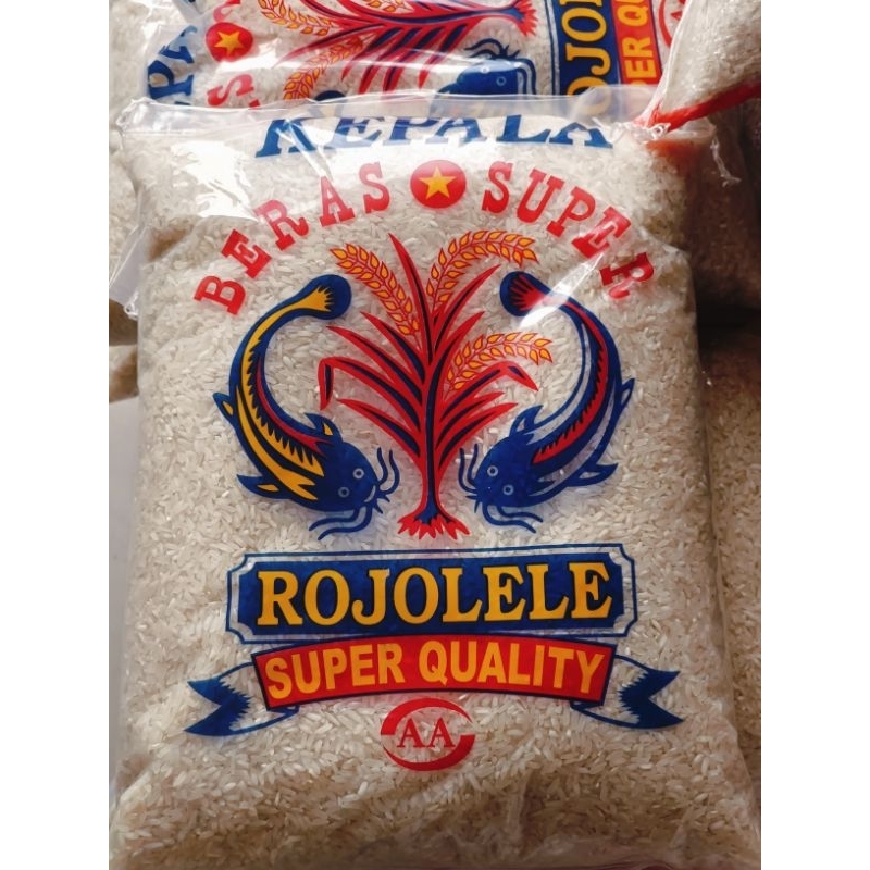 Jual Beras Rojo Lele +- 5 Liter | Shopee Indonesia