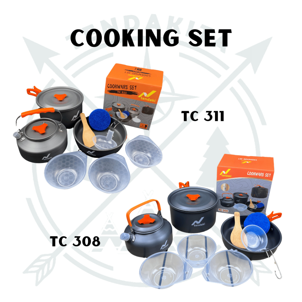 Jual -COOKING SET TENDAKI TC311 | TC 308 | ALAT MASAK SET | NESTING ...