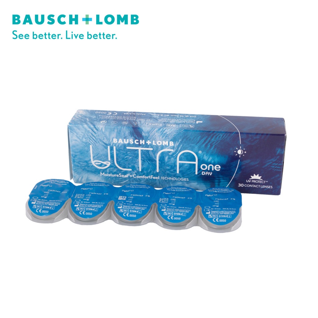 Jual Bausch + Lomb 1 Day Ultra 30pcs | Bausch and Lomb Ultra Daily ...