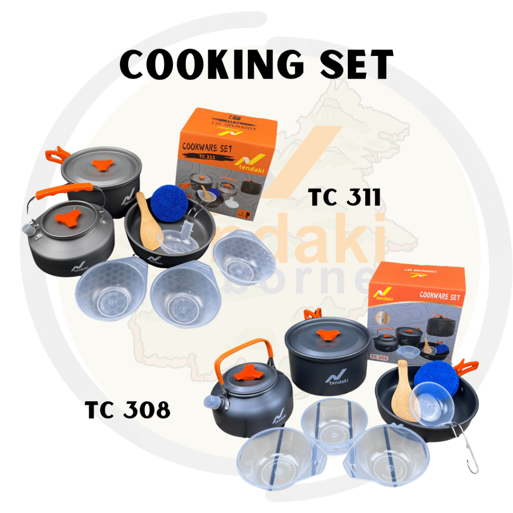 Jual -COOKING SET TENDAKI TC 308 | TC311 | TC 200 | TC 300 | ALAT MASAK ...