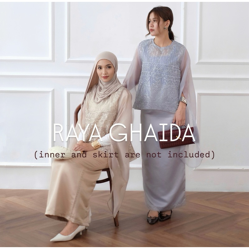 Jual RAYA GHAIDA | READY STOCK | GHAIDA BLOUSE | GHAIDA RAYA | ATASAN ...
