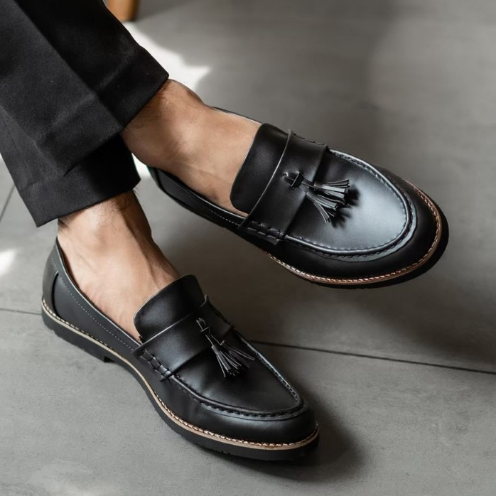 Jual Sepatu Loafers Pria Casual Slip On Panny Loafers Loafer Pria Cowok ...