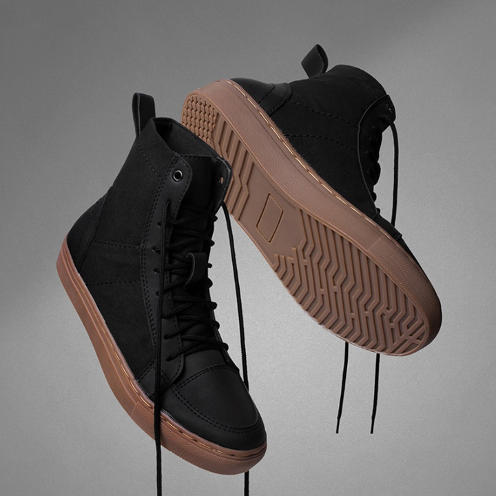 Jual Sepatu Boots Pria Fashion Casual Original Santai Kuliah Boot Kulit ...