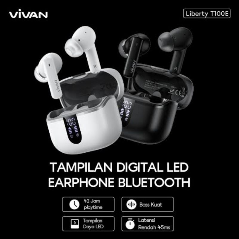 Jual VIVAN HANDSFREE EARBUDS TWS BLUETOOTH INFINITY GT2S GT5 GT6 ...