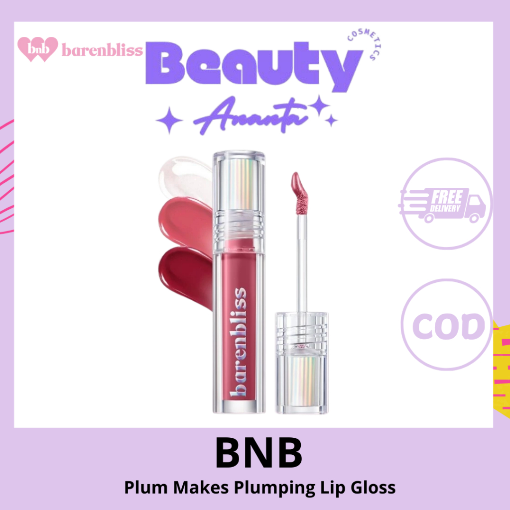 Jual ANANTA BNB Barenbliss Plum Makes Plumping Lip Gloss | Shopee Indonesia