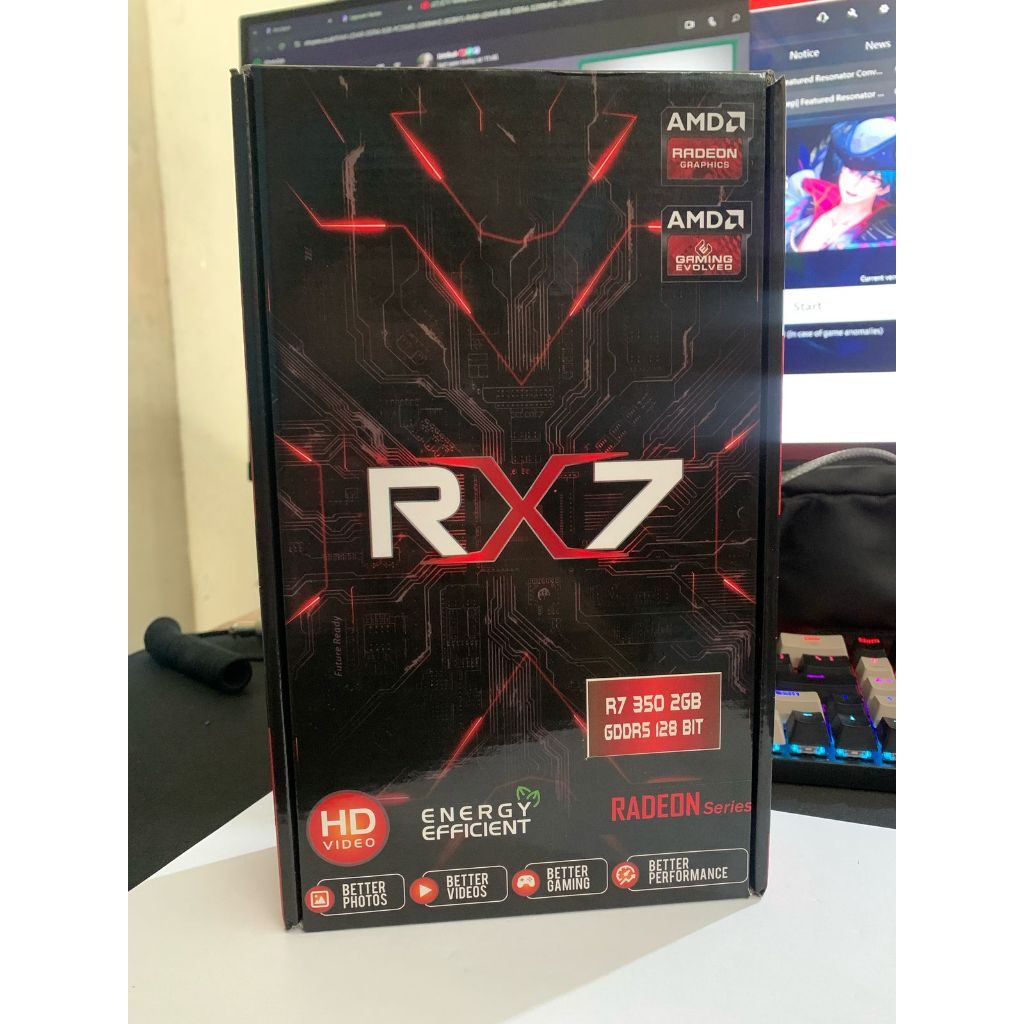 Jual VGA RX7 R7 350 2GB GDDR5 128 BIT REAL CAPACITY | Shopee Indonesia