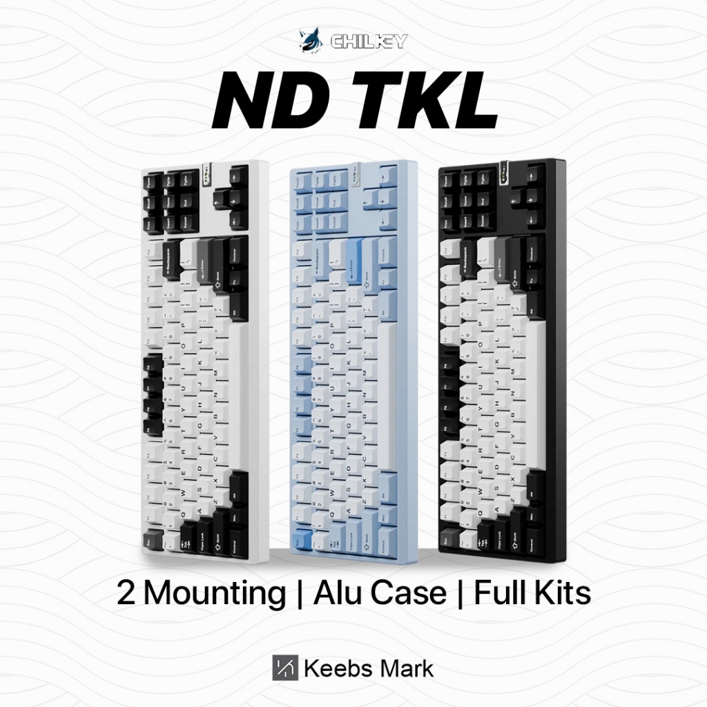 Jual Chilkey ND TKL Wireless TKL Layout LCD Mechanical Keyboard ...