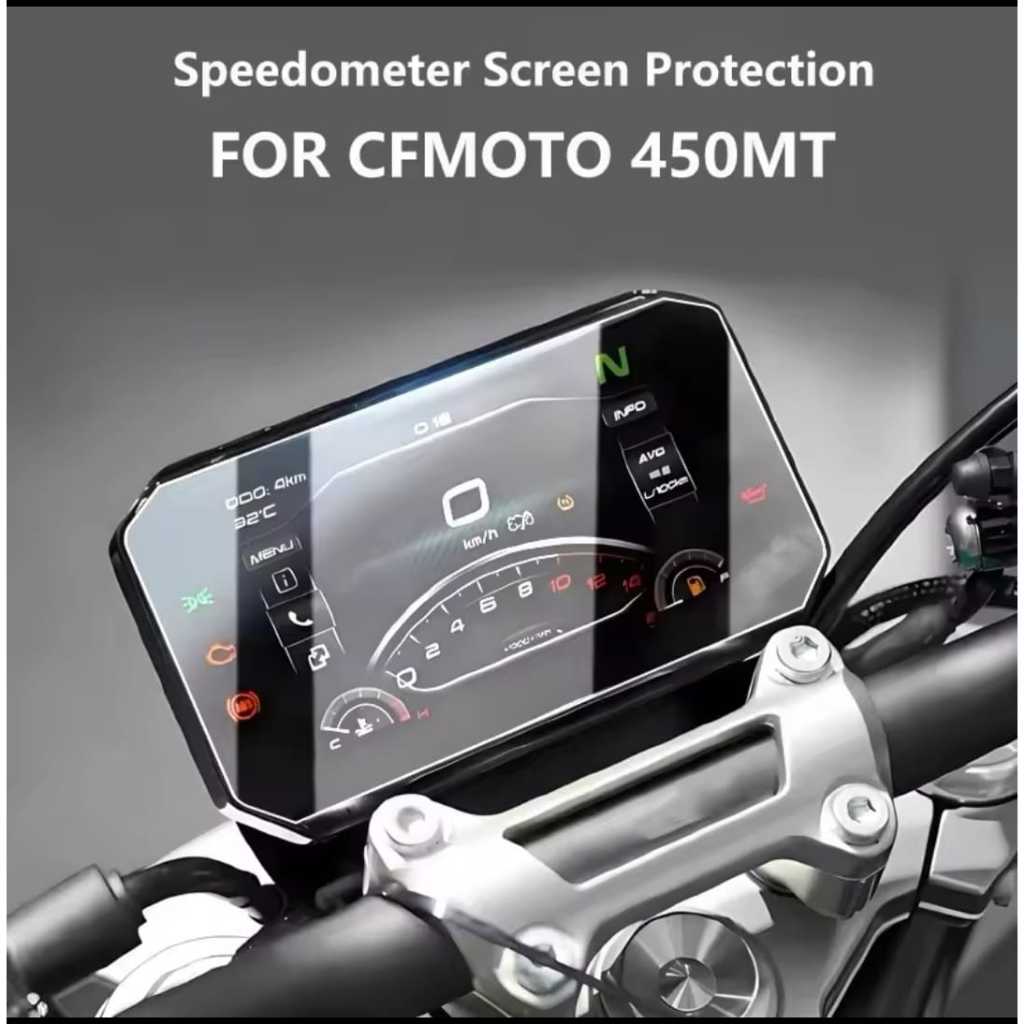 Jual Anti Gores Speedometer CF Moto 450Mt Hydro Gel CFMOTO MT 450 Screen guard Protector ...