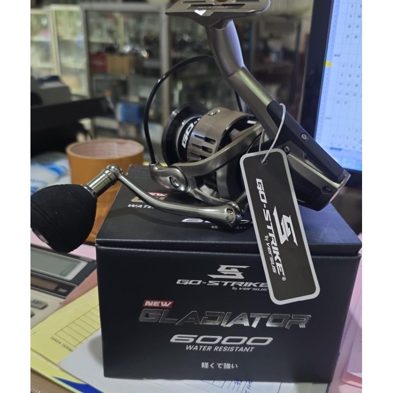 Jual REEL VERSUS GO STRIKE GLADIATOR 6000 new | Shopee Indonesia