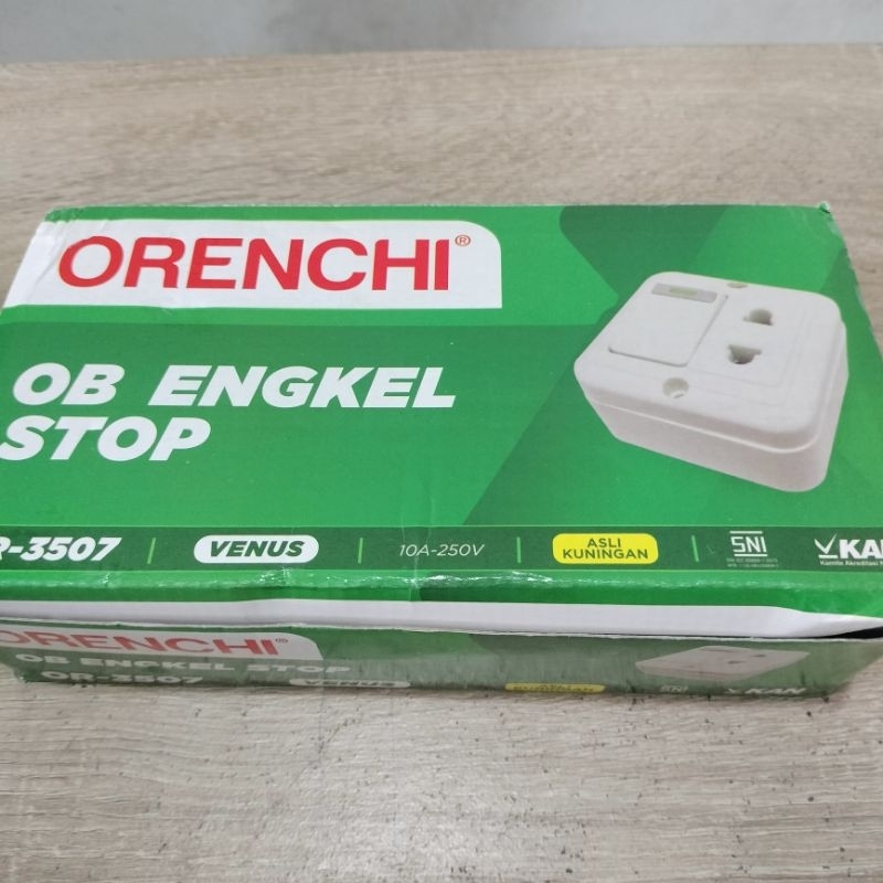 Jual Orenchi Venus OB Saklar Engkel + Stopkontak ( Timbul ) | Shopee ...