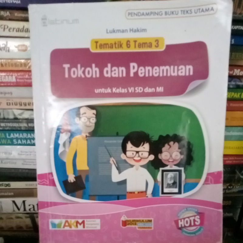 Jual TEMATIK 6 TEMA 3 TOKOH DAN PENEMUAN UNTUK KELAS 6 SD AKM | Shopee Indonesia