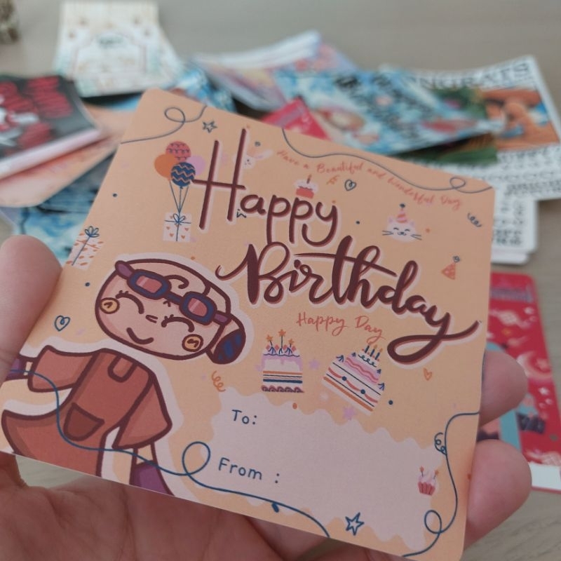 Jual Stiker Happy Birthday Shelly Dandy's World vinyl doff anti air uk ...