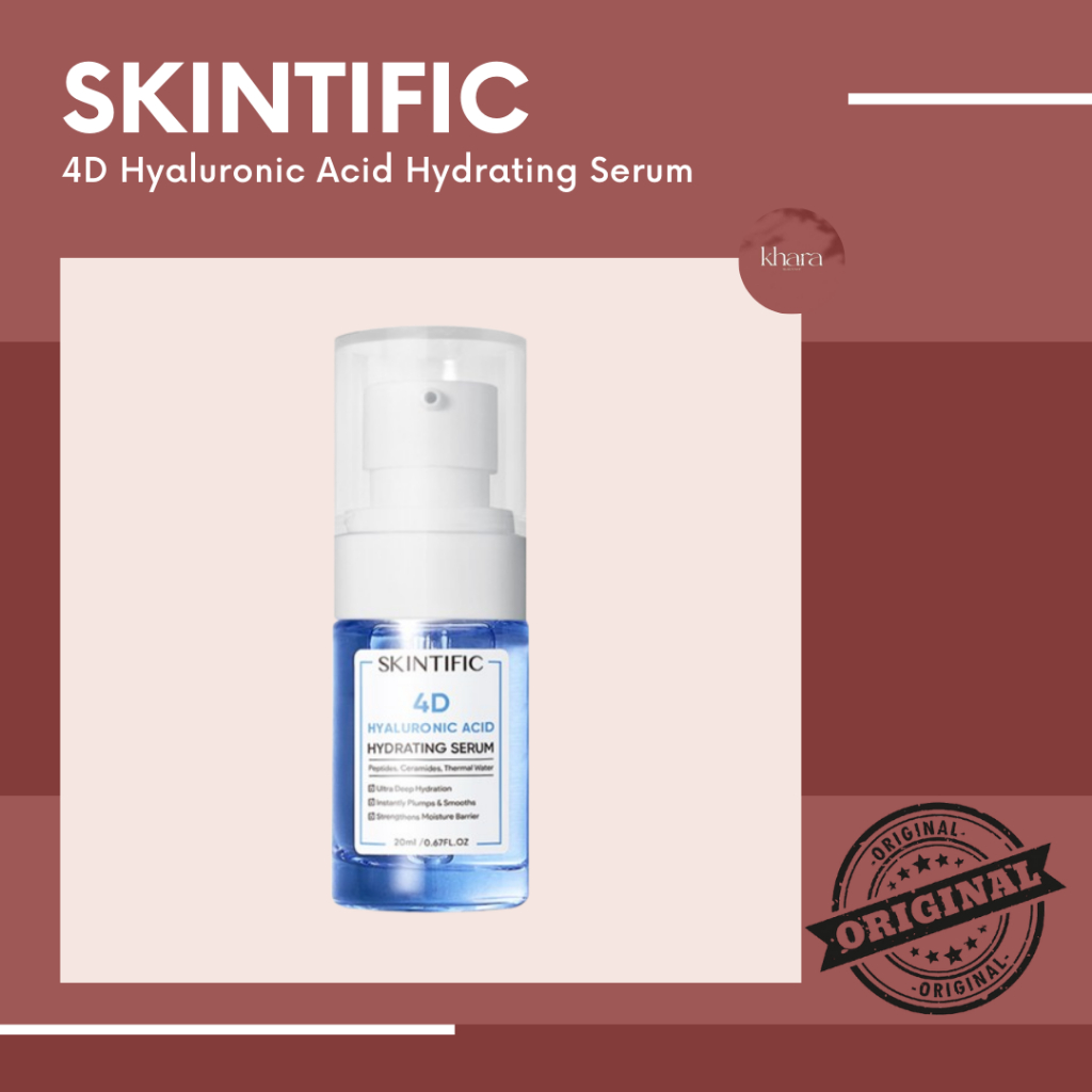 Jual Serum SKINTI 4D Hyaluronic Acid Hydrating Serum 20ml ORIGINAL ...