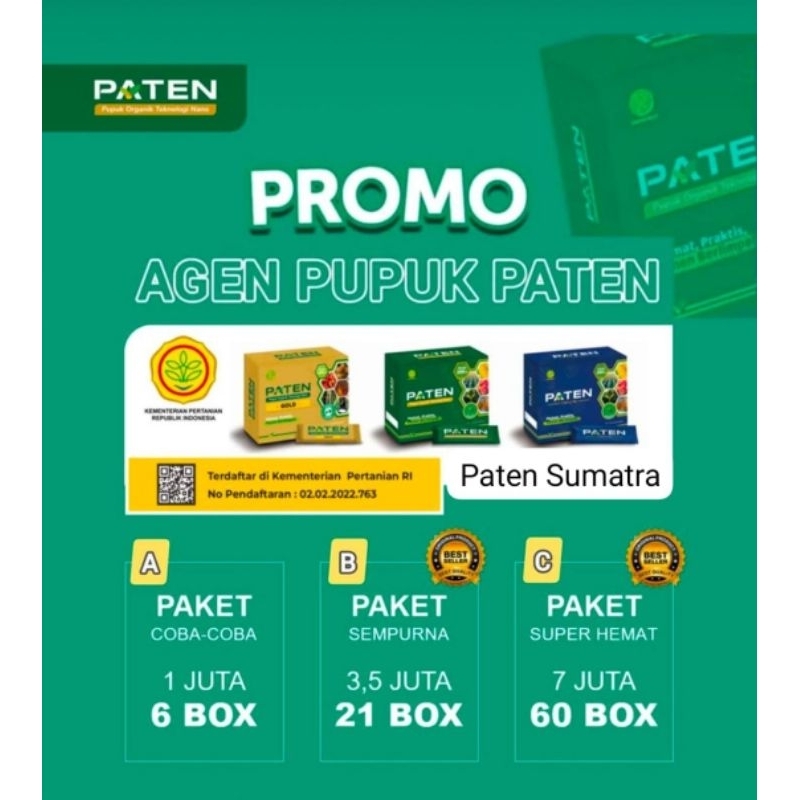 Jual Pupuk Paten Gold Teknology Nano | Shopee Indonesia