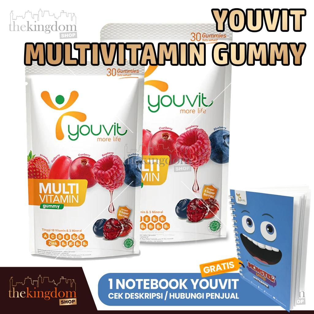 Jual Youvit Multivitamin Gummy Adult Vitamin Dewasa Superberries Imun Tubuh | Shopee Indonesia