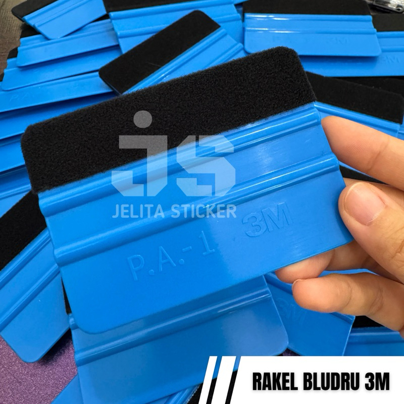 Jual Rakel 3 M Premium Alat Bantu Pasang / Scrapper Lentur Bludru Halus / Kape PA1 3M Rak Kain ...