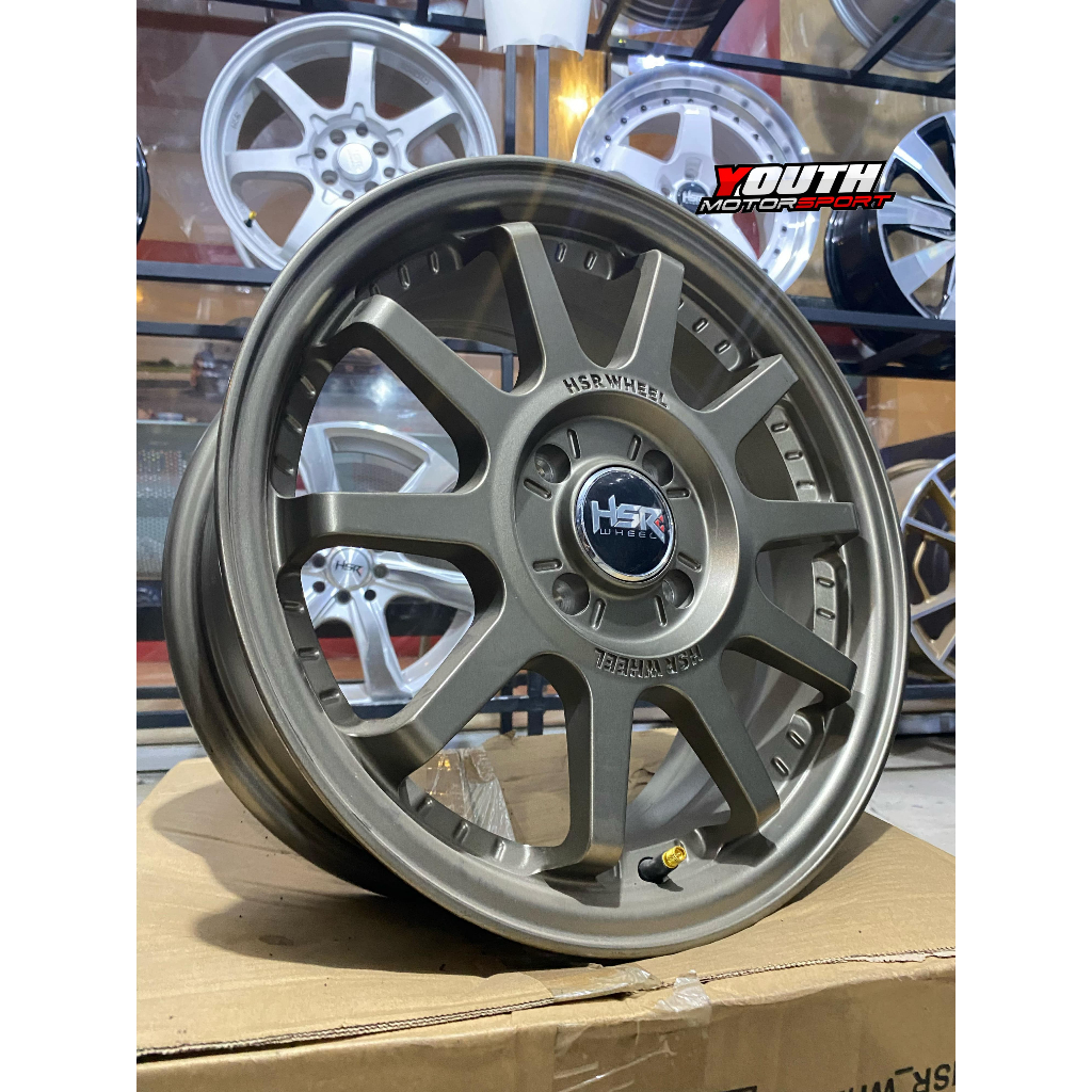 Jual Velg r15 hsr gymkana cocok untuk brio,mazda2,mirage,datsun go,kia ...