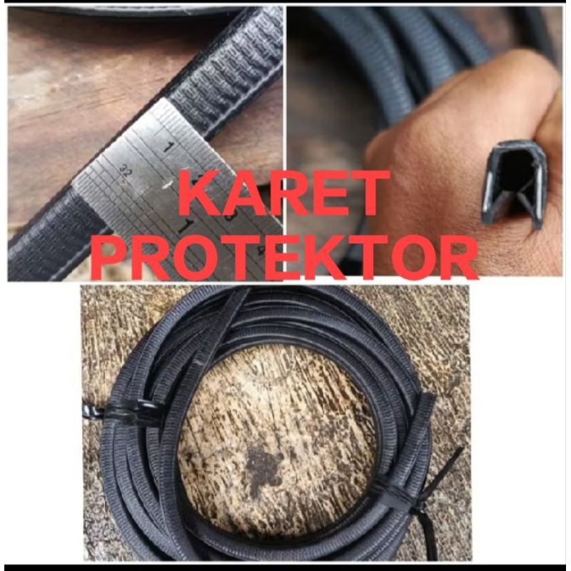 Jual karet body pintu karet protektor mobil universal harga meteran | Shopee Indonesia