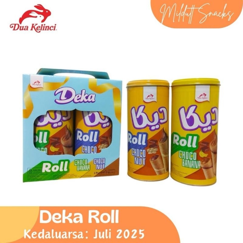 Jual DEKA WAFER ROLL ISI 2 KALENG ( Special Hampers Lebaran ) | Shopee ...