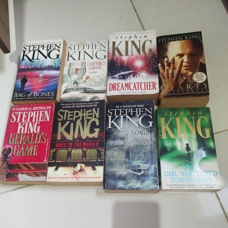 Jual Stephen king bag of bones, everything eventual, dreamcatcher ...