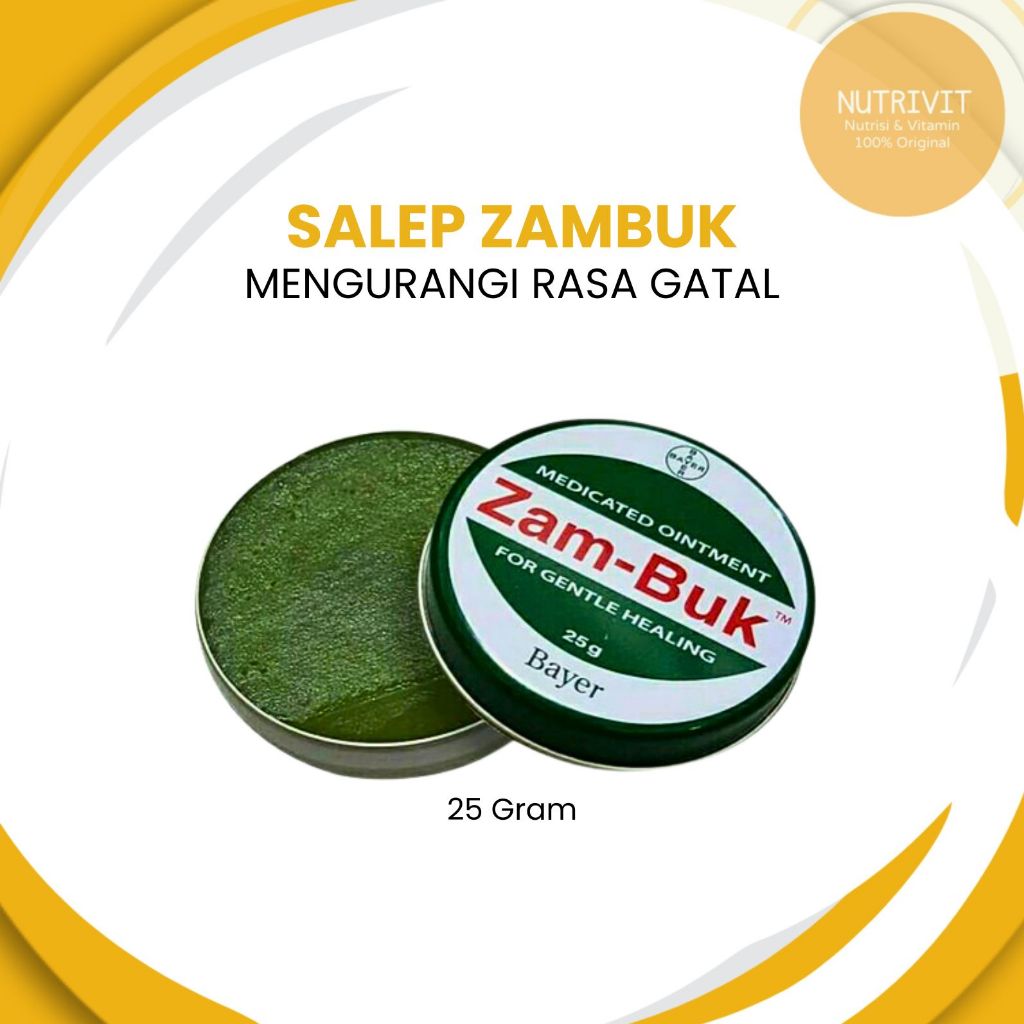 Jual Salep Zambuk 25gr Original | Obat Memar dan Gigitan Serangga ...