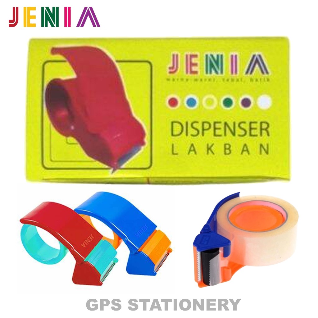Jual Dispenser Lakban / Pemotong lakban / Tempat Lakban JENIA - TAPE ...