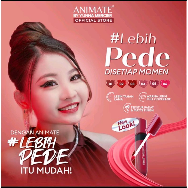 Jual Animate Nourishing Beauty Lip Cream 01 Macaroon Red | Shopee Indonesia