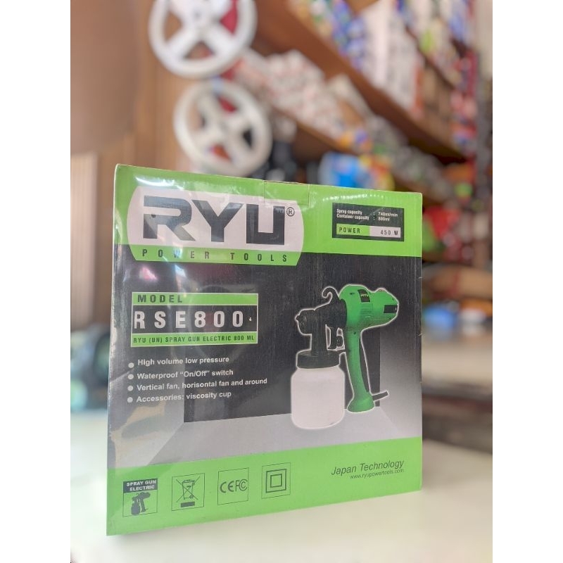 Jual Ryu RSE 800/ Spray Gun Electric / Mesin Cat Semprot Elektrik - 450 ...
