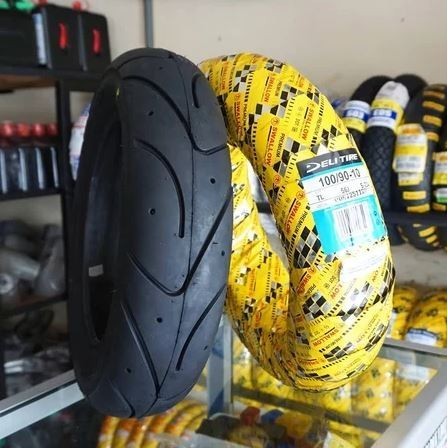 Jual Ban Motor Ring 10 100/90 Swallow Delitire S-224 Tubeless Vespa ...