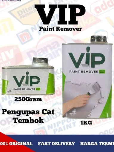 Jual VIP Paint Removal 250 ml Gr Perontok Cat Soda Api / PAINT REMOVER ...