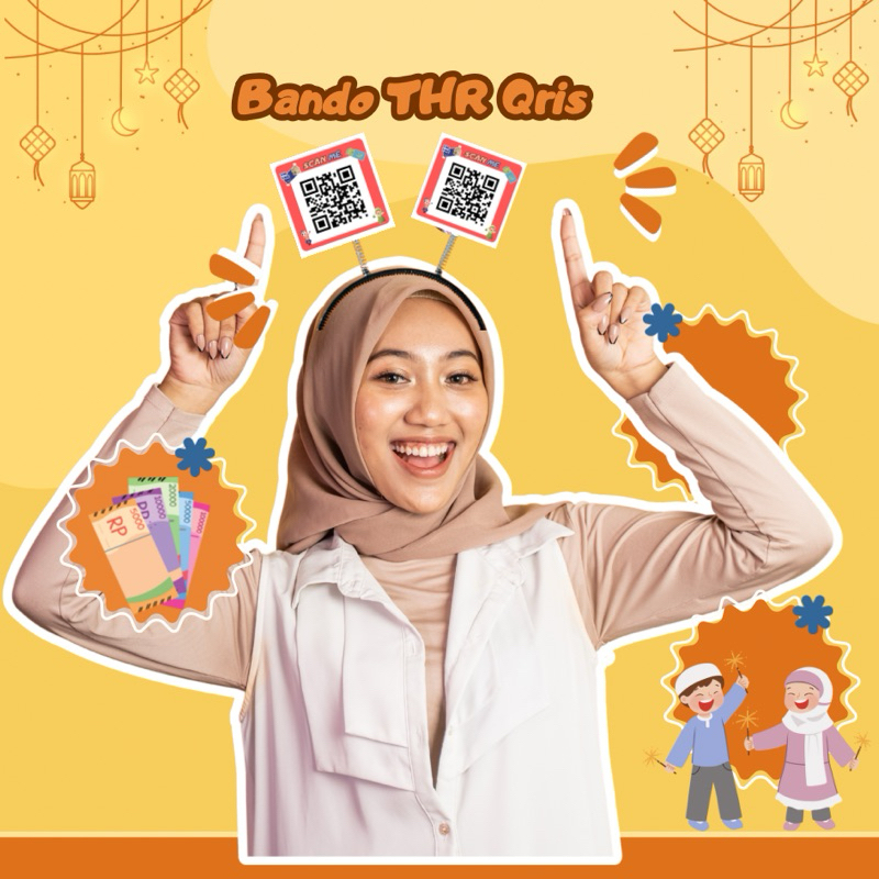 Jual BANDO CUSTOM T HR Qris LOGO NAMA ANGKA APAPUN BISA INI PO | Shopee ...
