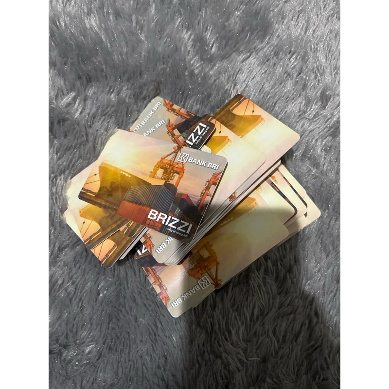 Jual kartu brizzi cashless e-money bri brimo kartu tol kartu kereta ...