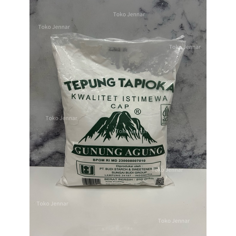 Jual Tepung tapioka Gunung Agung 500 g | Shopee Indonesia