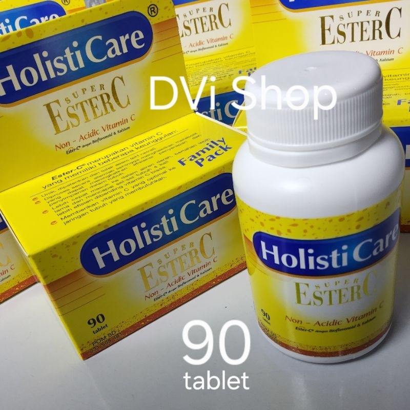 Jual Holisticare Super Ester C 90 Tablet Vitamin C Non Acidic Family ...