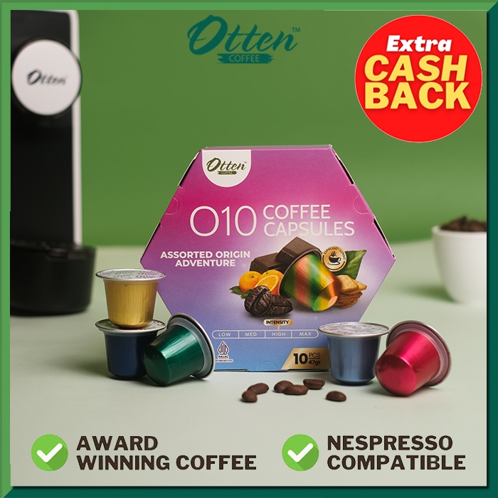Jual Kopi Kapsul - O10 Assorted Origin Adventure Coffee Capsule ...