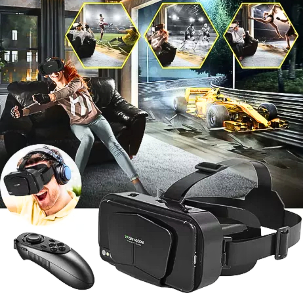 Jual Shinecon kacamat Virtual Reality VR Box 3d IMAX Giant Screen ...