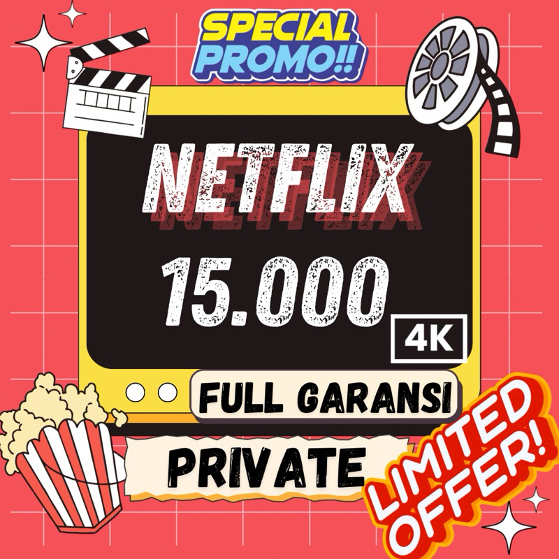 Jual Promo Net**Flix Private Only 25K! | Shopee Indonesia