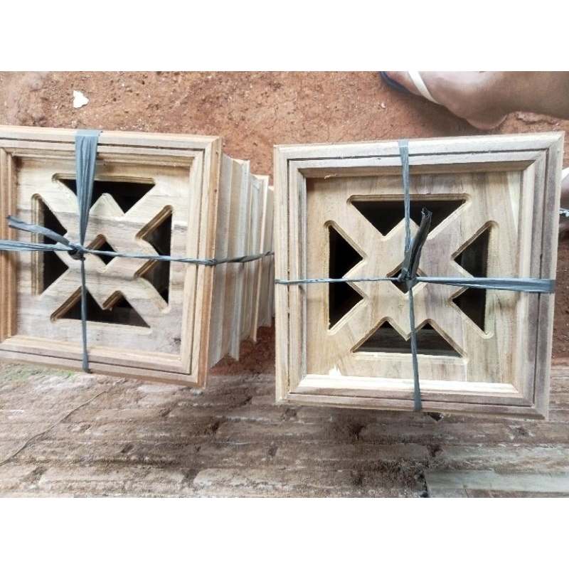 Jual loster kayu jati tpk ukuran 25x25 | Shopee Indonesia