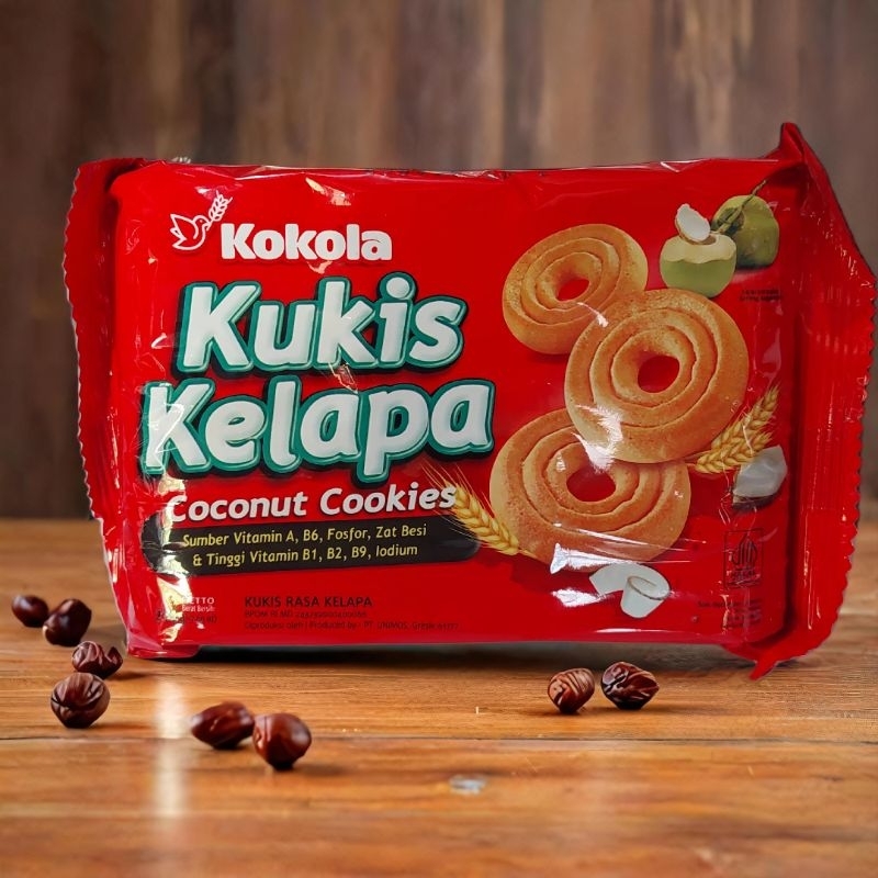 Jual KOKOLA KUKIS KELAPA [SATUAN] Biskuit Kokola Kelapa 218 gr | Shopee ...