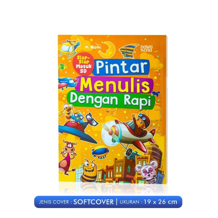 Jual Buku Belajar Anak Siap - Siap Masuk Sd : Menulis Dengan Rapi ...