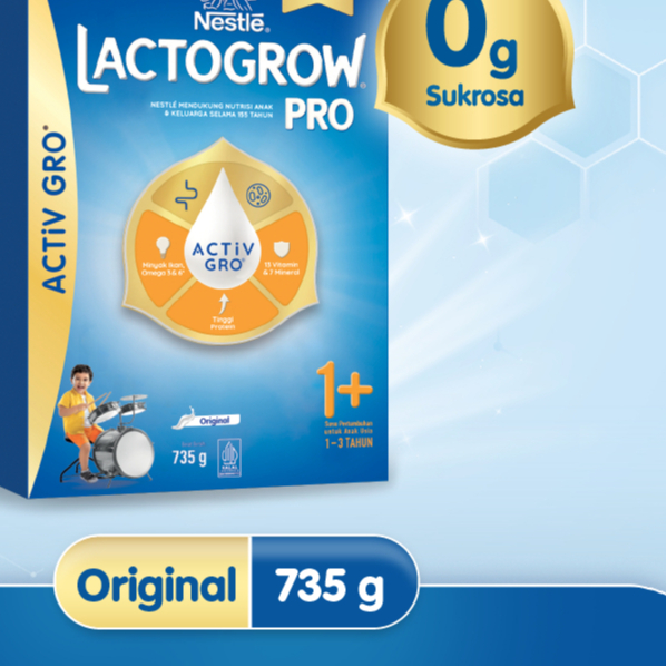 Jual LACTOGROW PRO 1+ 735 GR | Shopee Indonesia